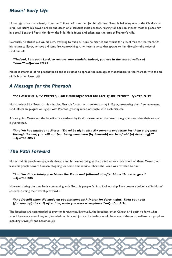 Moses & His Legacy – The Abrahamic Center for Cultural Education